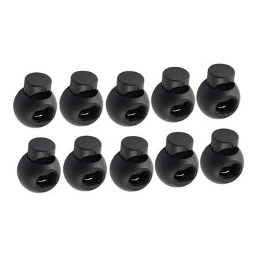 Craft County 10 Piece Plastic 5mm Dual Hole Cord Locks - Many Colors ...