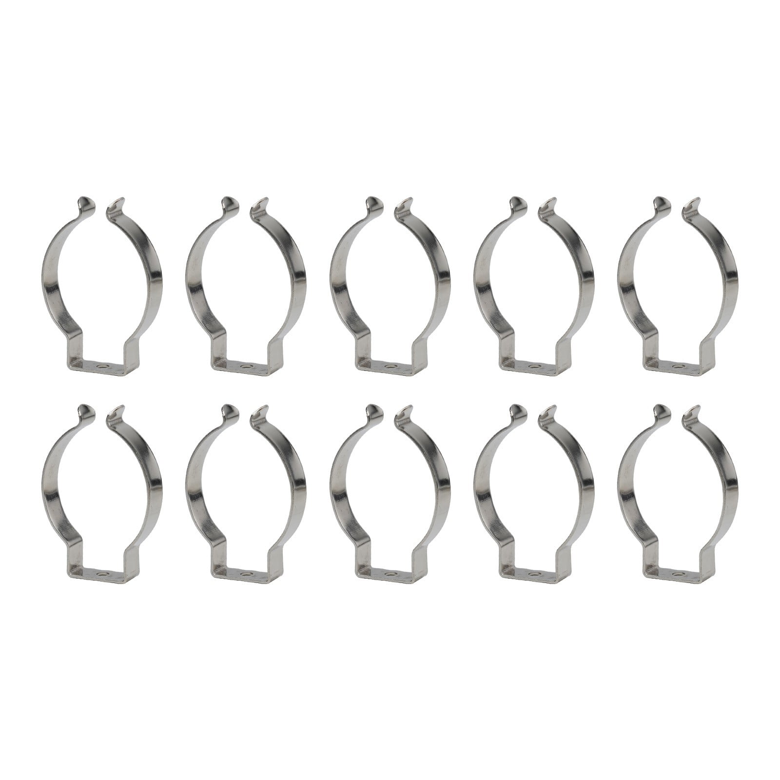 10pcs Spring Terry Clips Open Type Spring Steel Tool Clips Heavy Duty ...