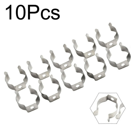 10pcs Spring Terry Clips Open Type Spring Steel Tool Clips Heavy Duty ...
