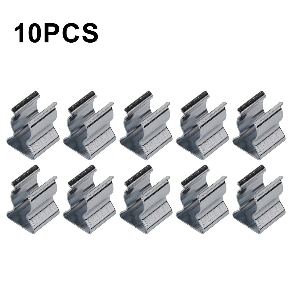 10pcs Spring Terry Tool Clips Sturdy 304 Stainless Steel for Organizing ...