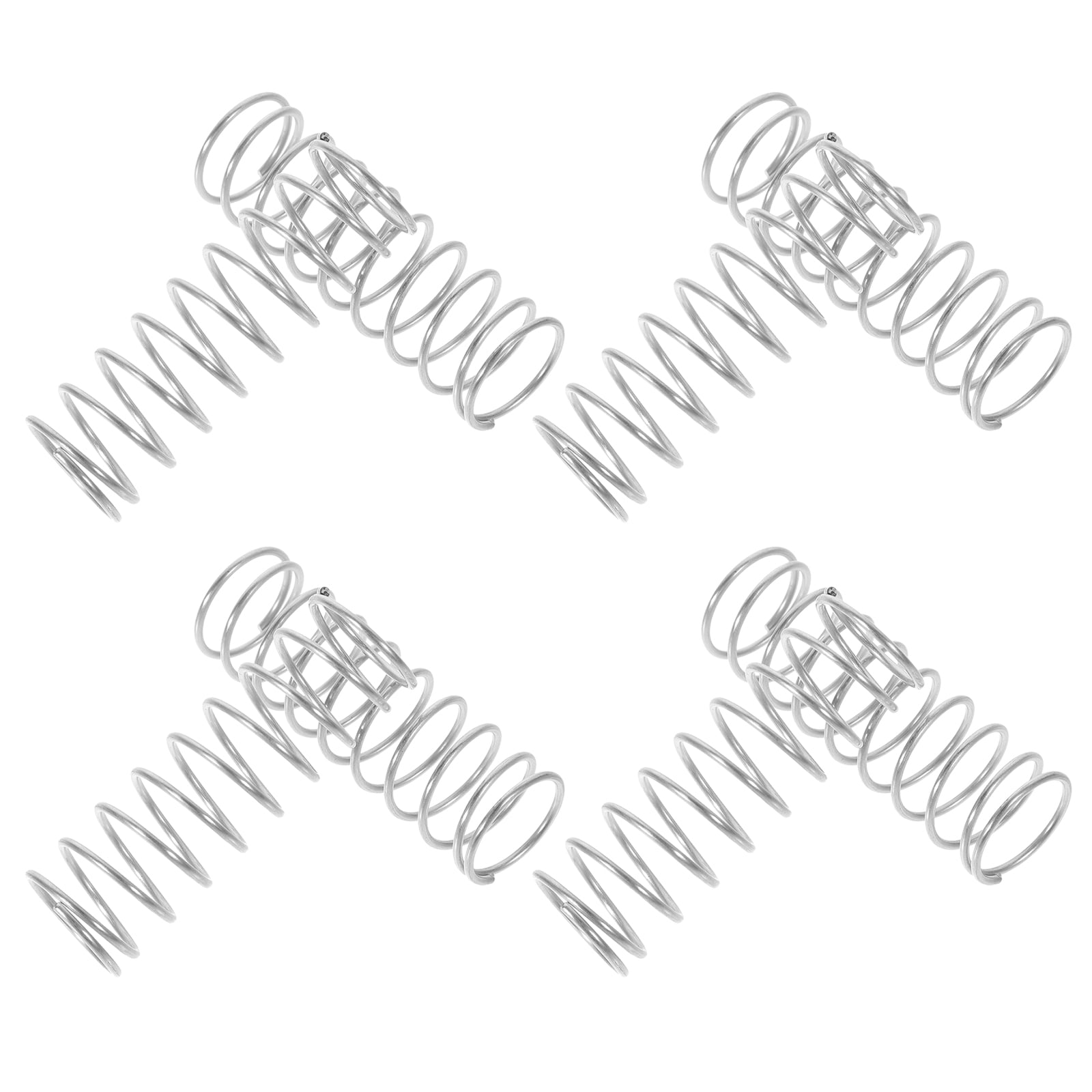 10pcs Stainless Steel Compression Springs Heavy Duty Springs Mechanical ...