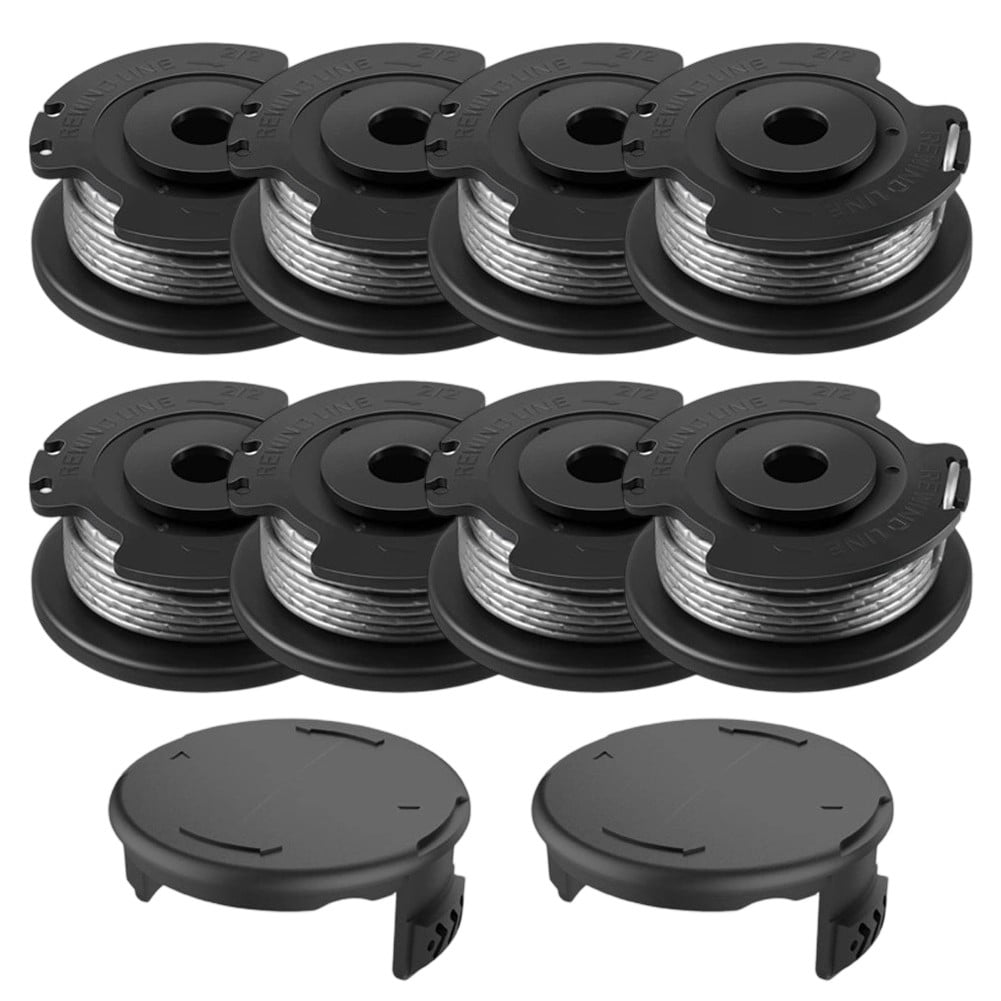 10pcs String Trimmer Spool Replacement Spools & Covers For Bosch ...