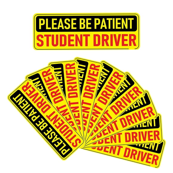 Student Driver Magnets