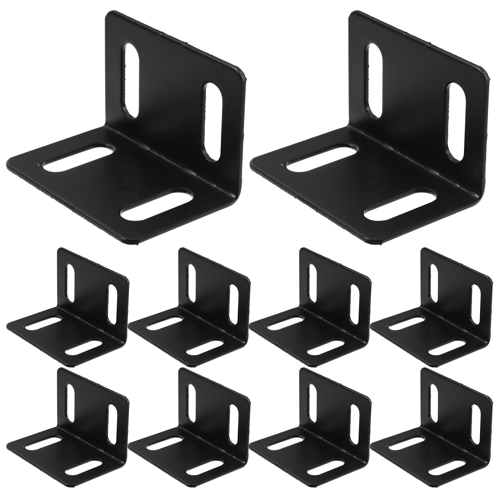 10pcs Sturdy 90 Degree L Brackets for Wood Shelves Right Angle Corner ...