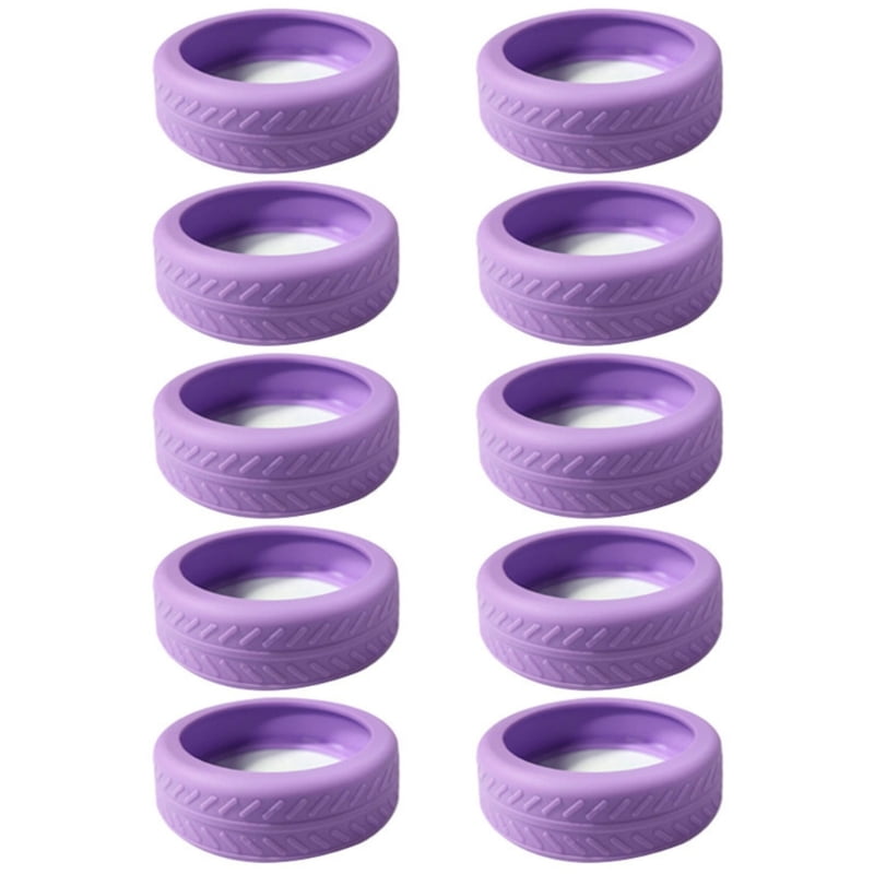 10pcs Stylish Pink Silicone Wheel Guard for Suitcases Ensure Added ...