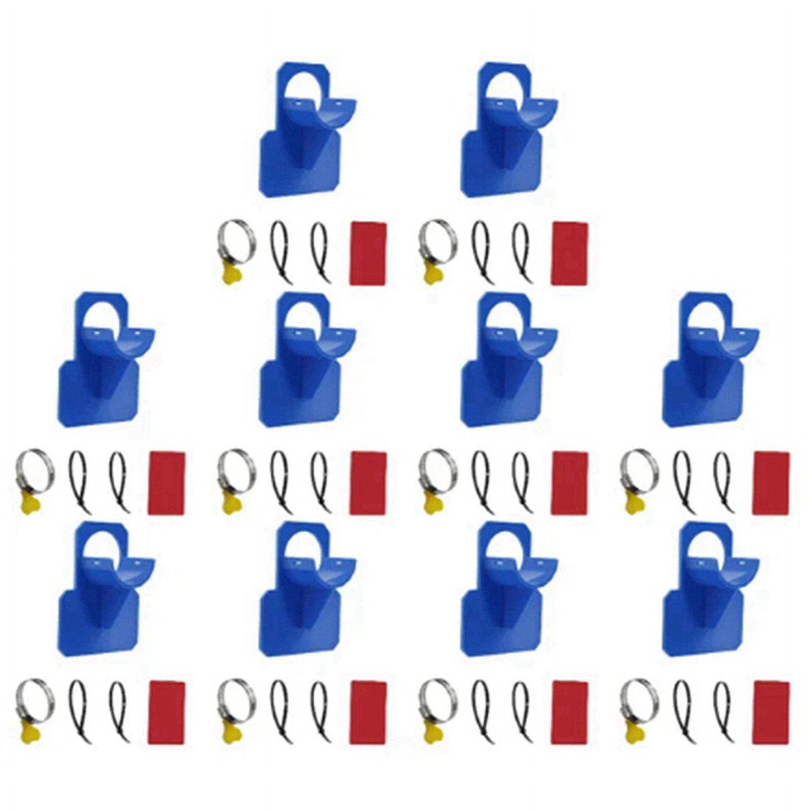 10pcs Swimming Pool Hose Holder Rack Ground Installation with Cable ...