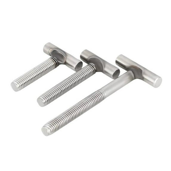 10pcs T-Screws, M8 304 stainless steel Hand Screws Bolt, Rod Handle for ...