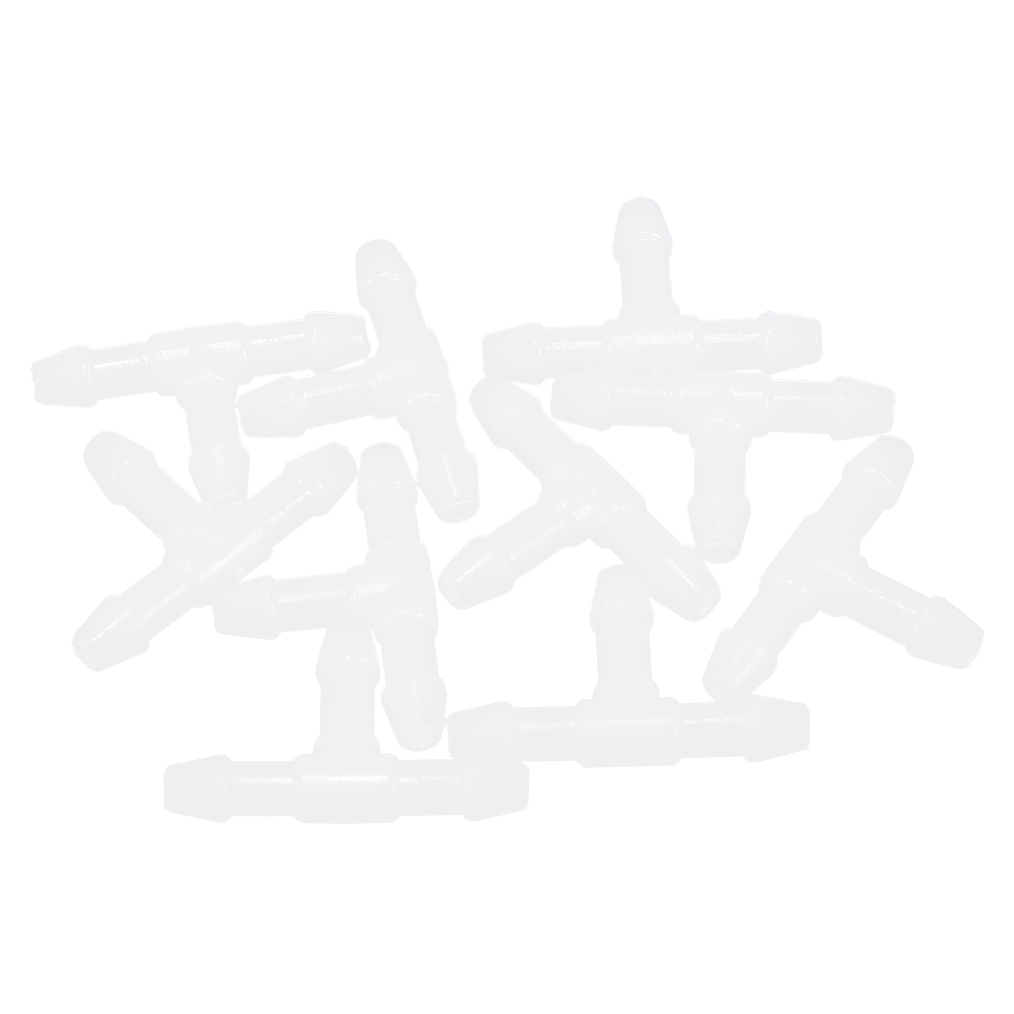 10pcs T Shaped Plastic 3 Way Windshield Washer Hose Connector Tube Pipe ...