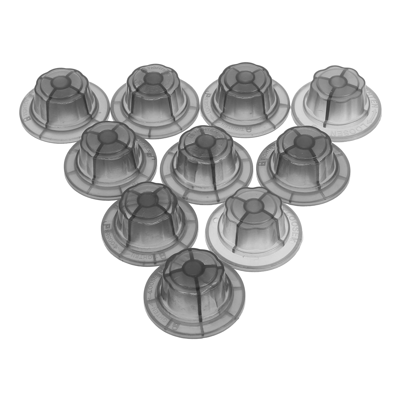 10pcs Table Fan Compact Blades Nut Cover Electric Fan Part Replacement ...