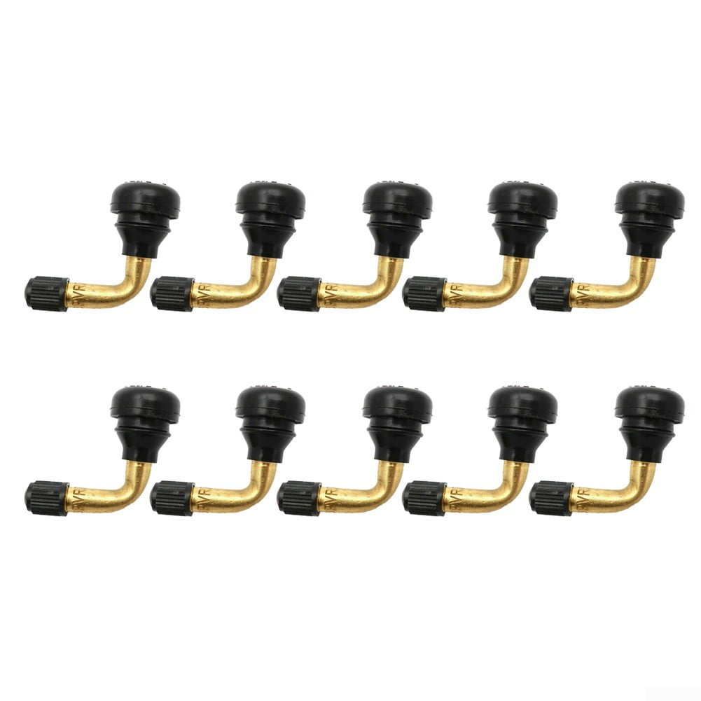 10pcs Tire Bent Valve Stem 90 Degree Angel for Moped Scooter Tubeless ...