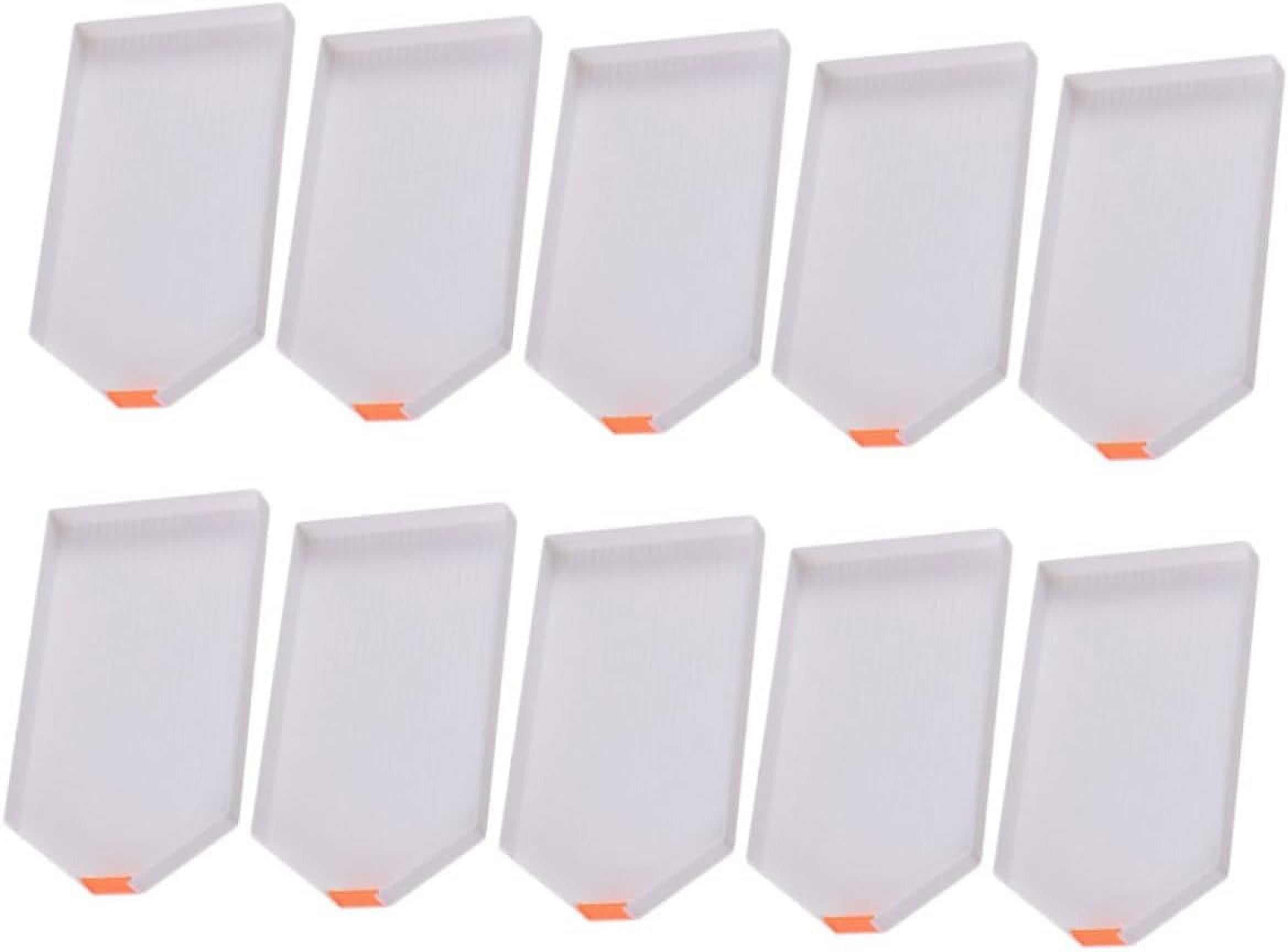 10pcs Tool Nail Diamonds Bead Sorting Trays Cross Tray Nail Art Tray ...