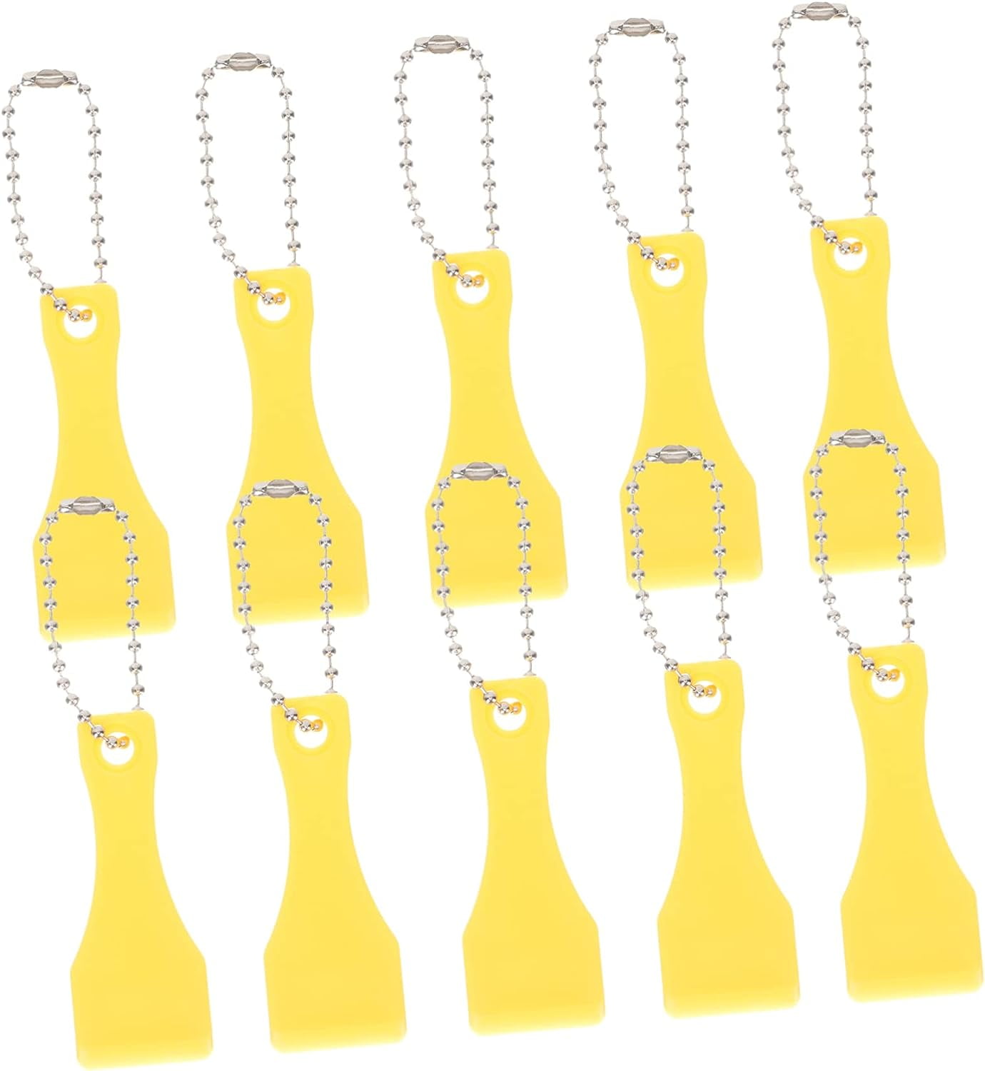 10pcs Tool Thumb Scraper Key Chain Tool Sticker Scraper Scratch Off ...