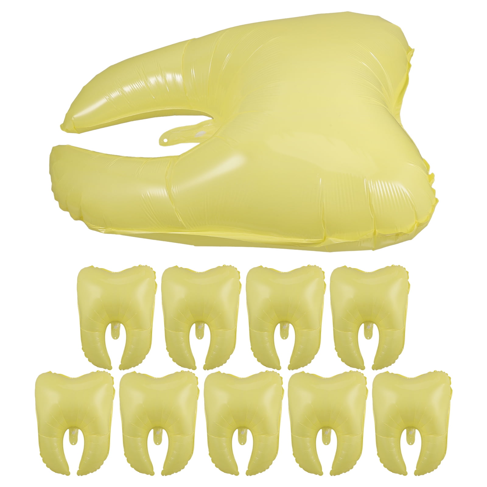 10pcs Tooth Latex Balloons Tooth Party Decorations Dental Balloons ...