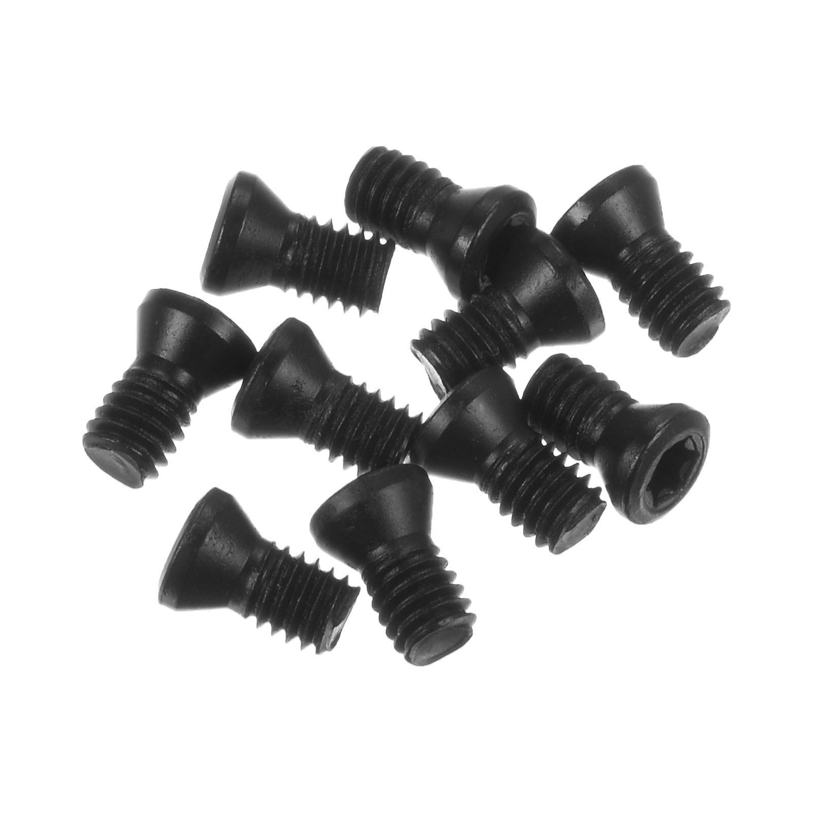 10pcs Torx Screw M4x8mm 12.9 Grade Round Flat Head for Replaces Carbide Insert Cutters CNC Lathe ...