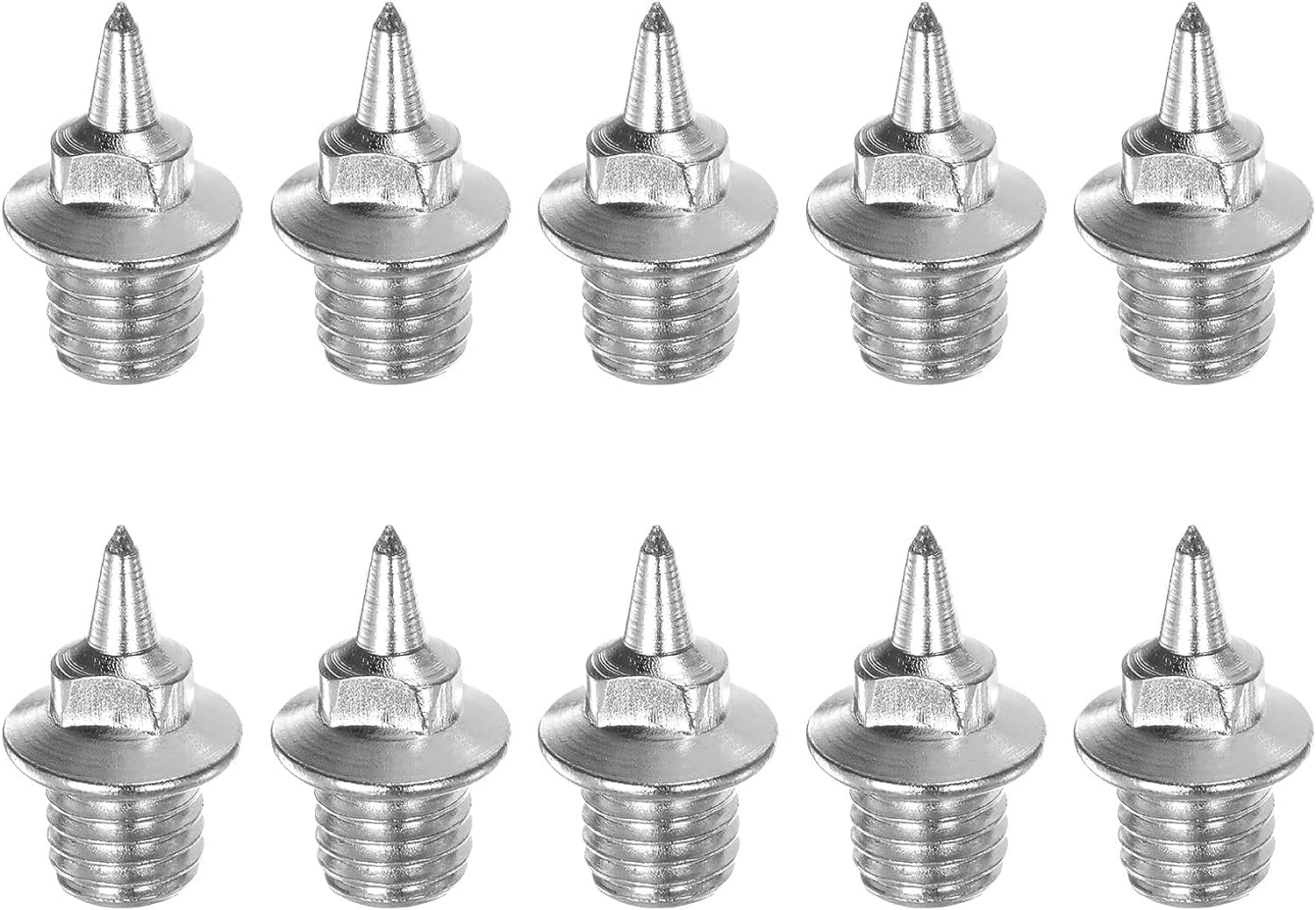 10pcs Track Spikes 6.8mm Steel Small Pointed Replacement Spikes for ...