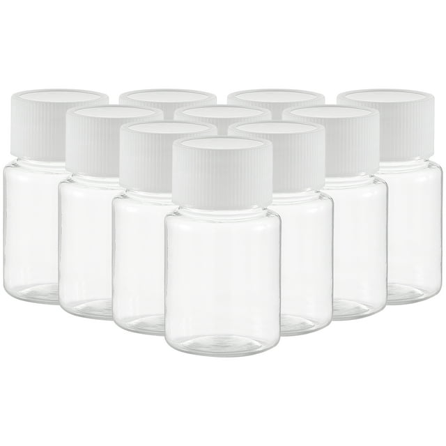 10pcs Transparent Empty Reagent Bottle Leakproof Storage Bottle for ...