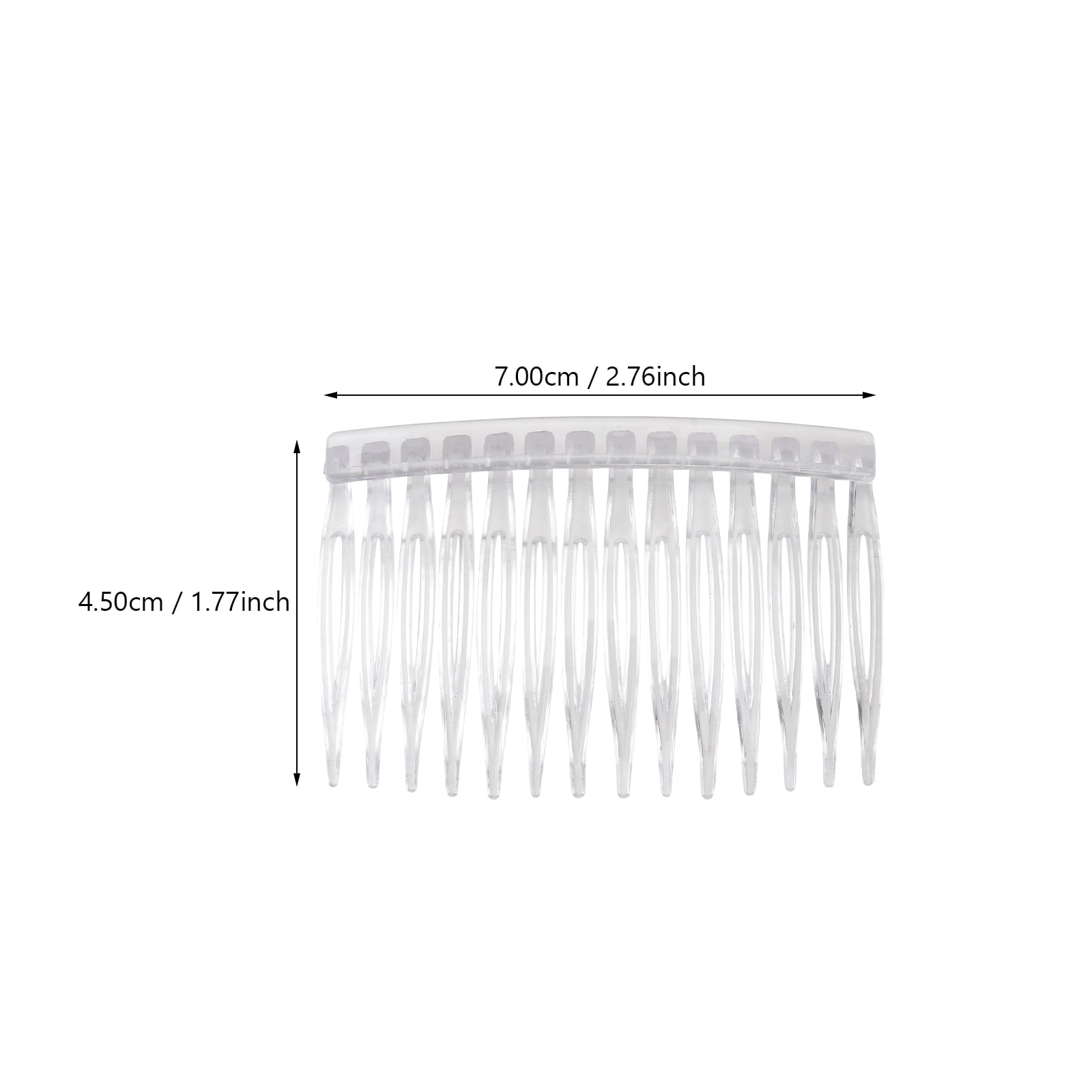 10pcs Transparent Plastic Hair Clip Combs Hair Side Combs Insert Combs ... 10pcs Transparent Plastic Hair Clip Combs Hair Side Combs Insert Combs ...