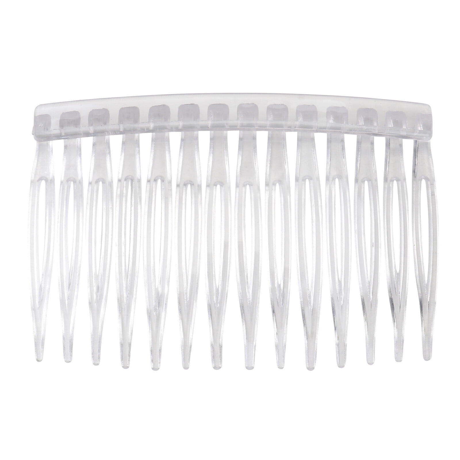 10pcs Transparent Plastic Hair Clip Combs Hair Side Combs Insert Combs ...