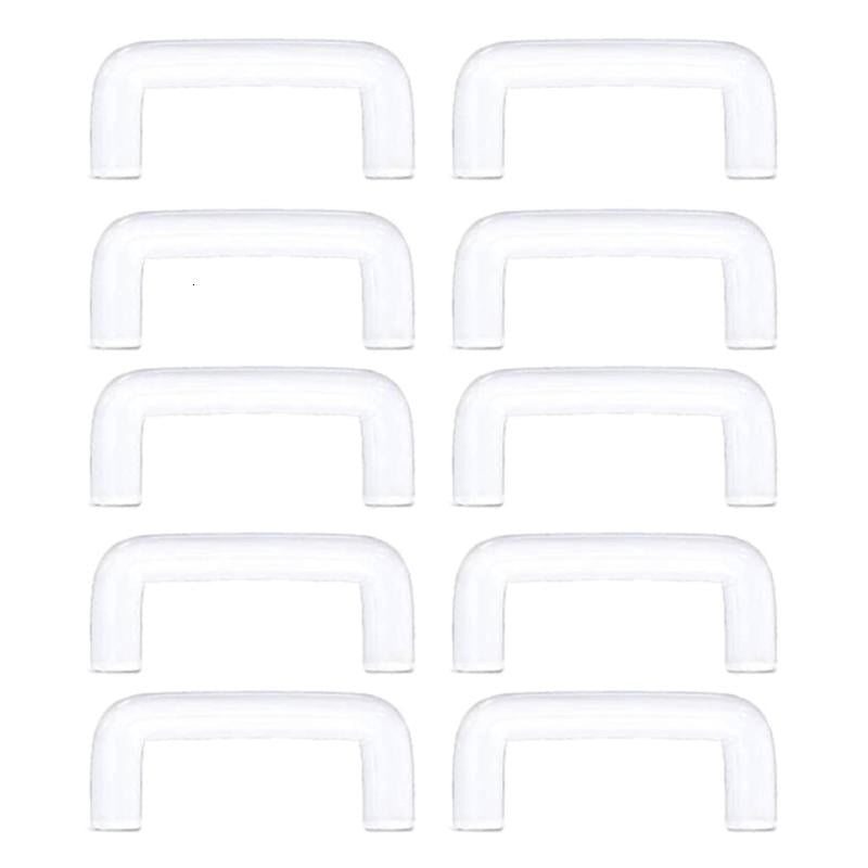 10pcs Transparent Septum Rings Retainers U-Shaped Piercing Hider ...