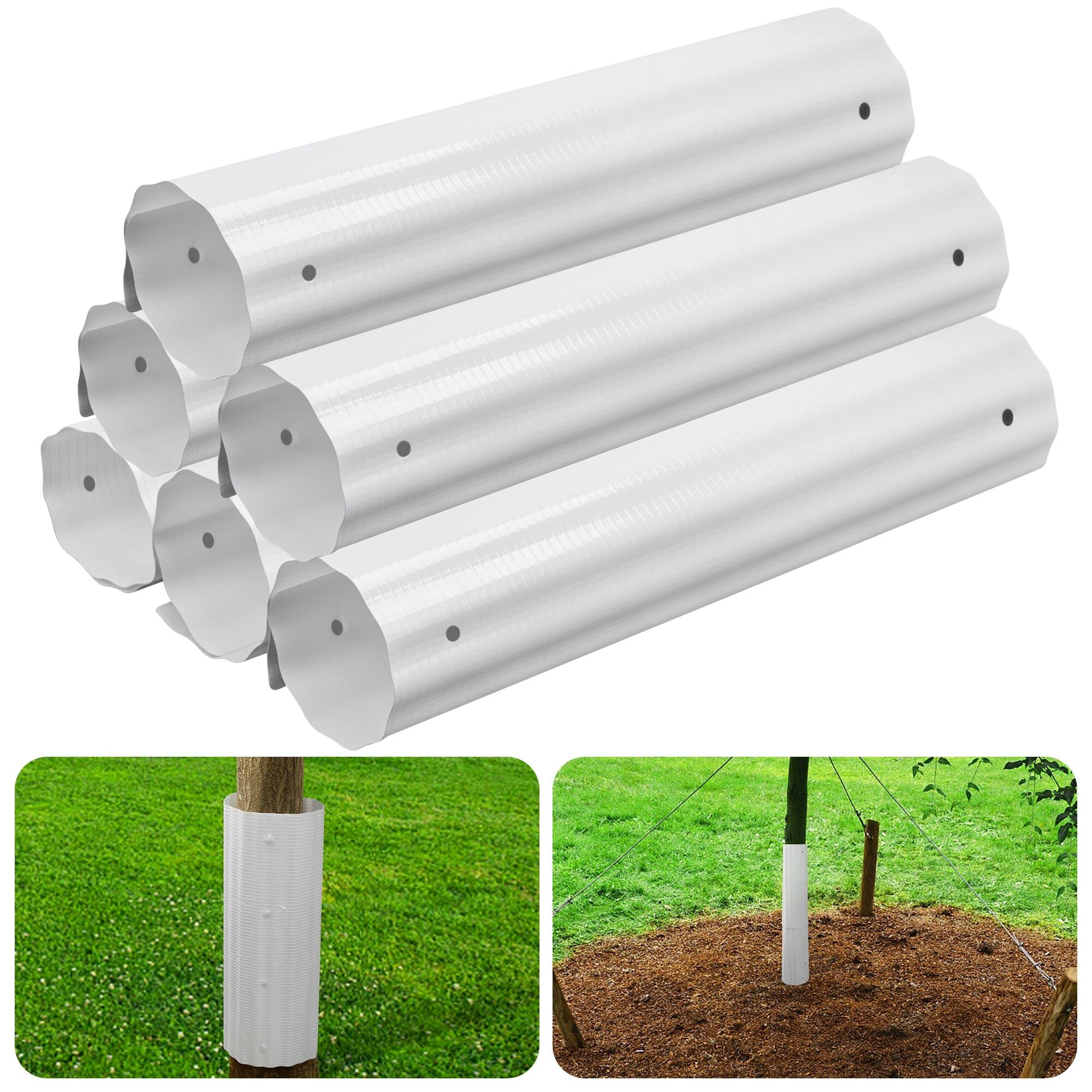 10pcs Tree Guard Protectors,Expandable Tree Trunk Protector,Grow Tubes ...