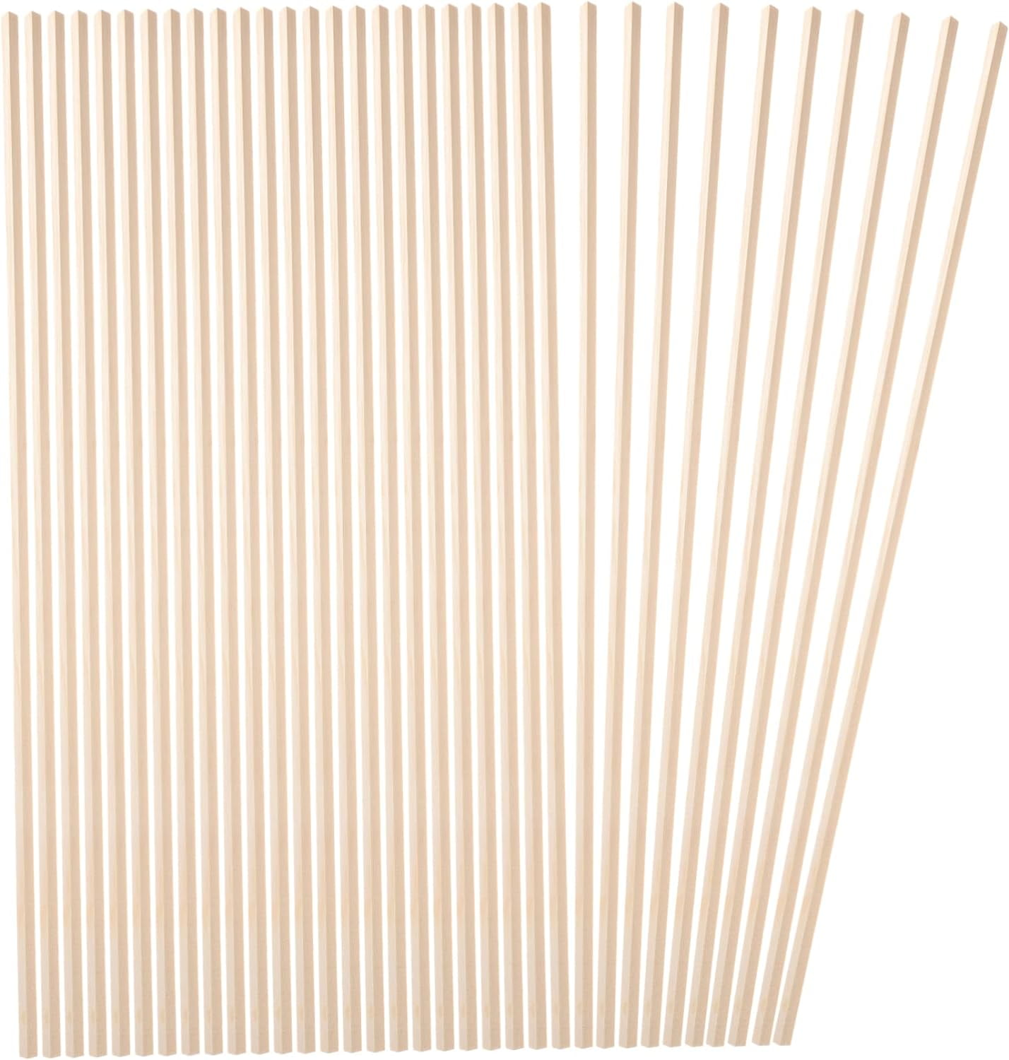 10pcs Triangular Wooden Strip Wood Slat Wall Molding Screen Window Trim ...