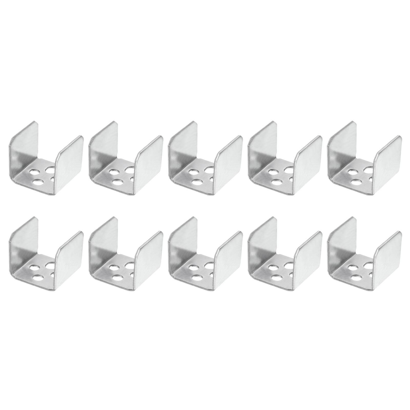 10pcs U Bracket for 1.06" Panels, 28x27x26mm Metal U Shaped Fasteners ...