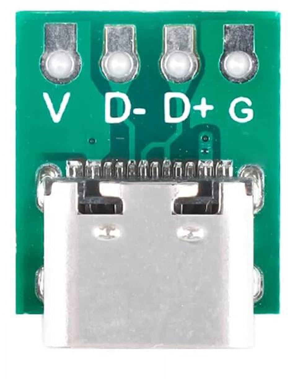 Raindrops USB C Connector Board for Computer Use with Type-C 3.1 Female ...