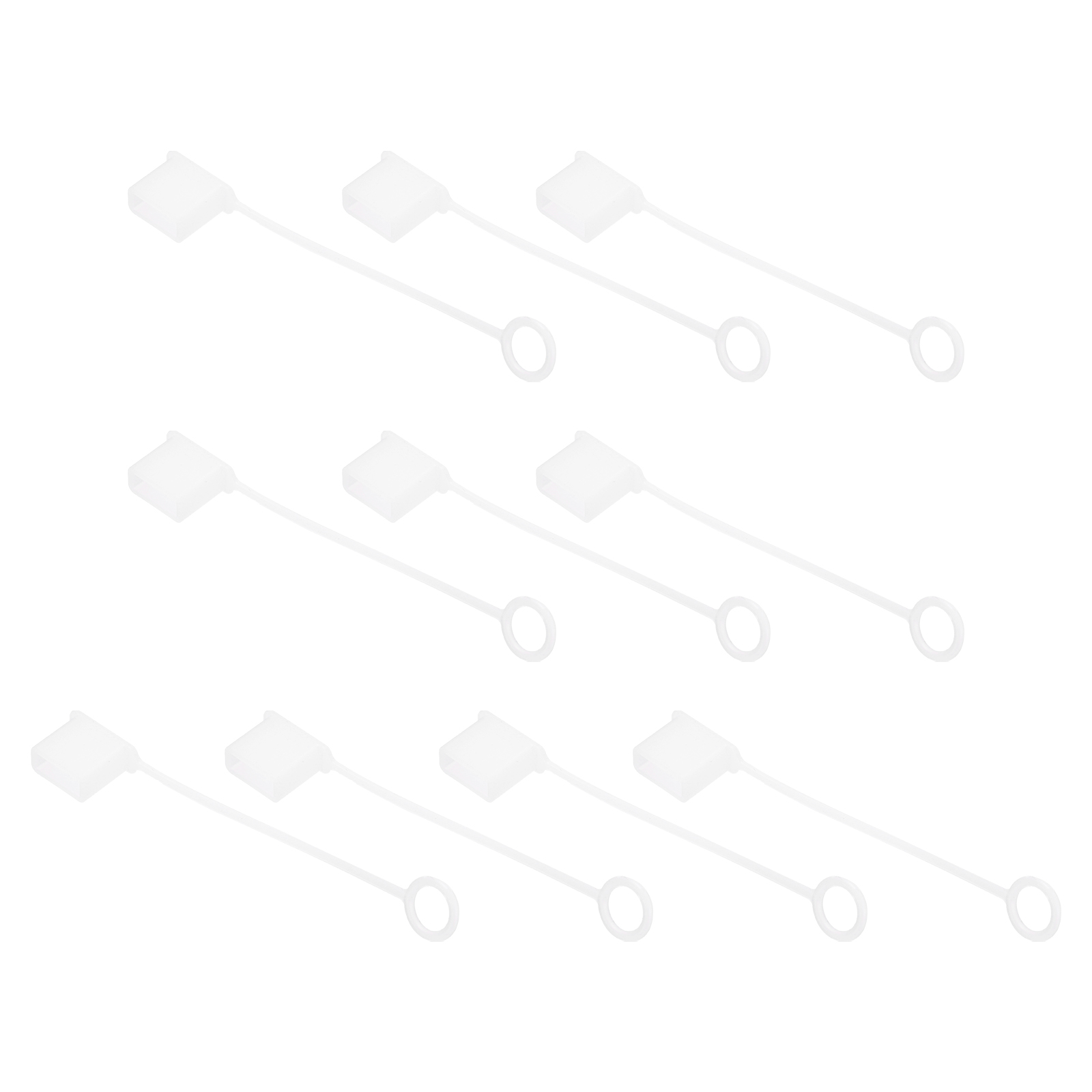 10pcs USB Port Cover Anti Dust Silicone USB Type-A Female Ports ...