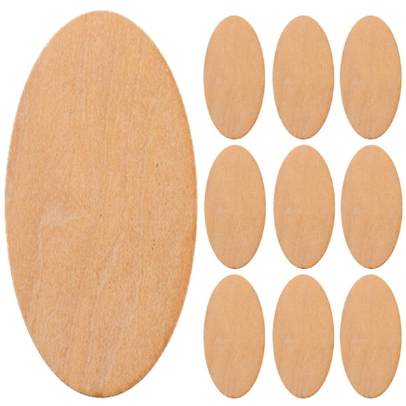Unfinished Wood Oval Shapes