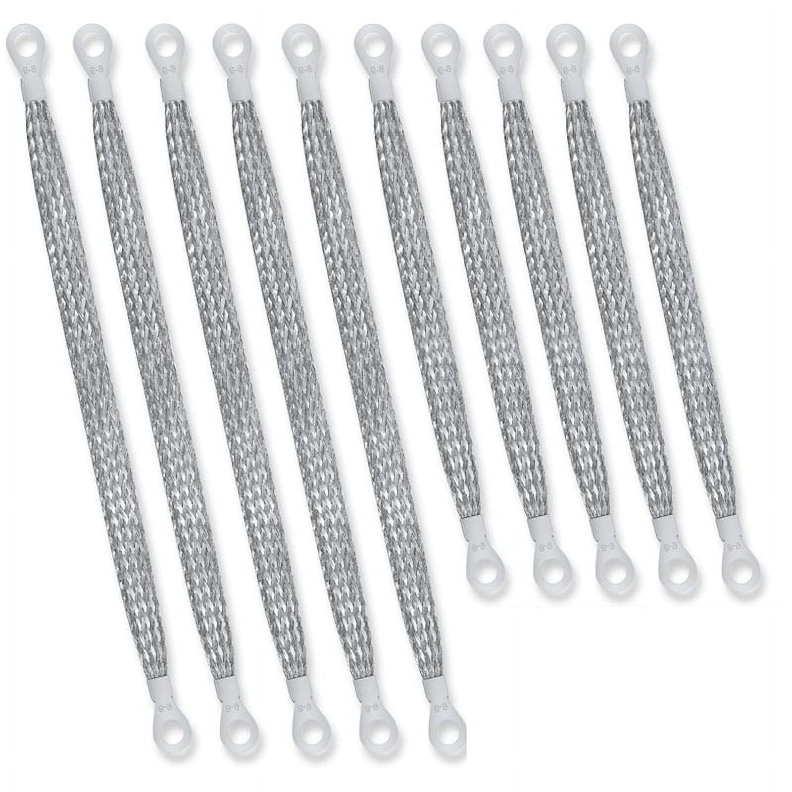 10pcs Universal Automotive Ground Straps,10/12inch Engine Strap Kit ...
