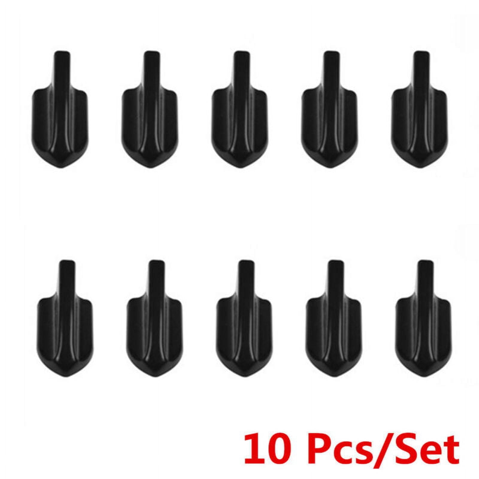 10pcs Universal Black Vortex Generators Front Bumper roof Shark Fins ...