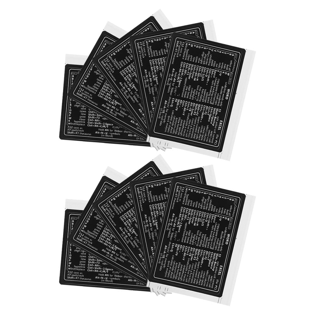 10 Pcs Computer Stickers Decals for Vehicles Sharpener Pencil Bulk Shoe ...