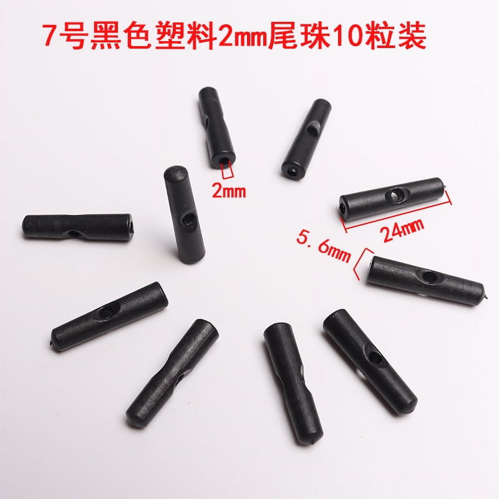 10pcs Universal Umbrella Tail Beads Plastic Umbrella Bone Covers ...