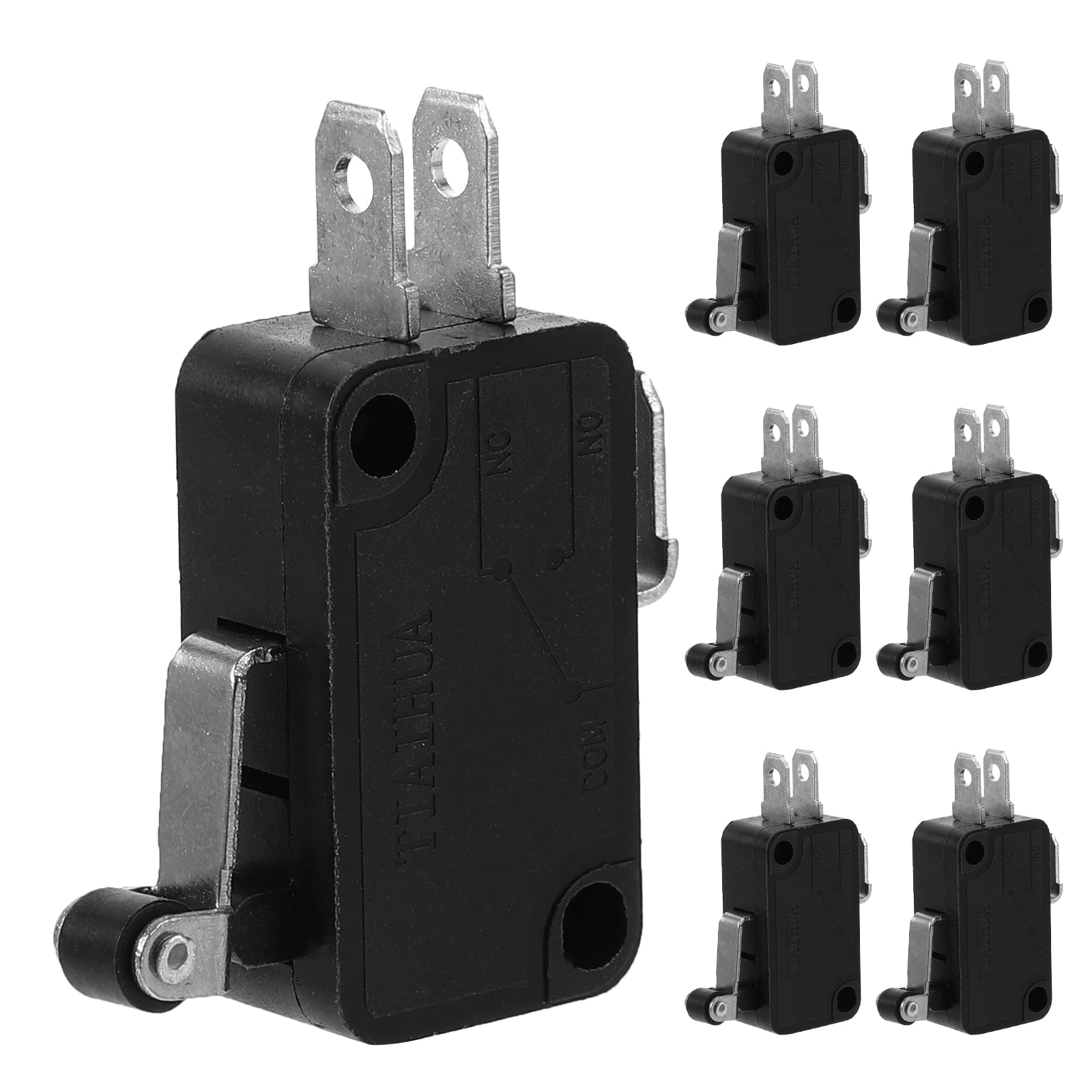 10pcs V-155-1C25 Limit Switch Short Hinge Roller Arm SPDT Snap Action - Walmart.com