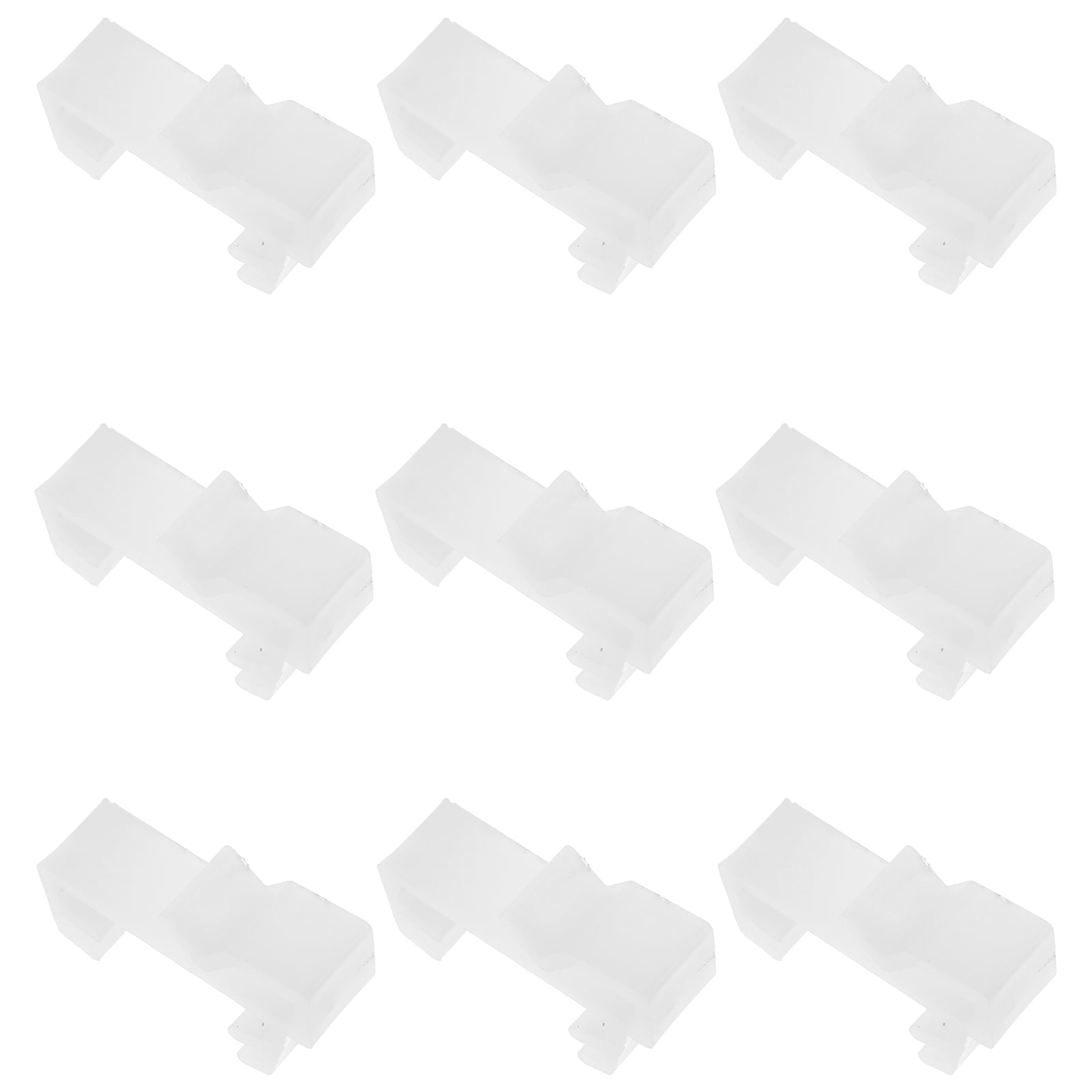 10pcs Vertical Blind Valance Clips Curtain Holder Bracket Plastic ...