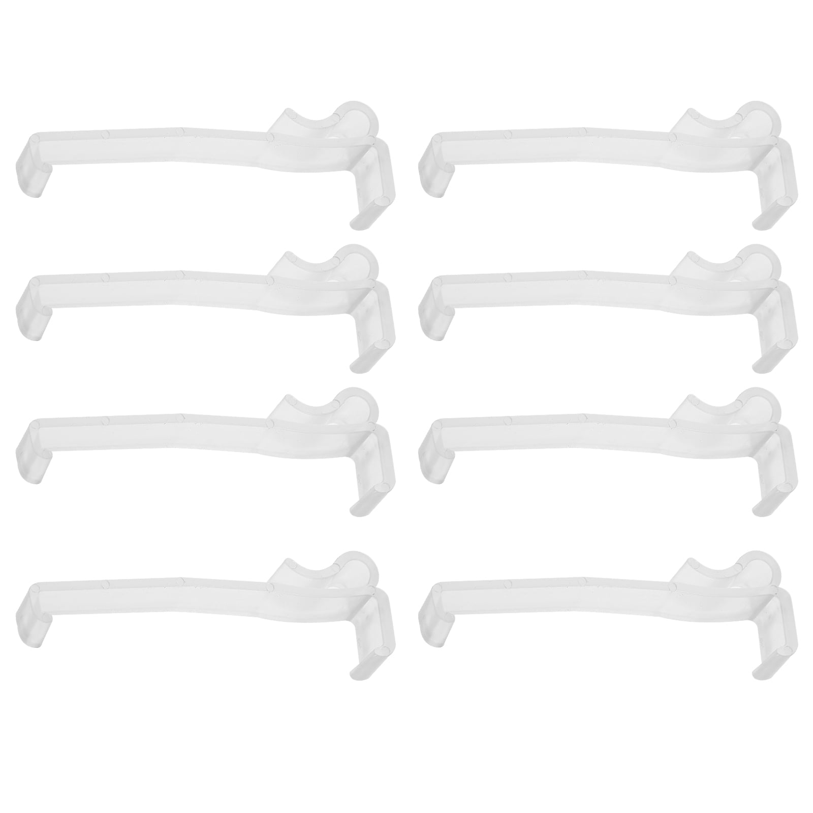 YULIJU 10pcs Valance Clips Window Blind Clips Clear Valance Retainer ...