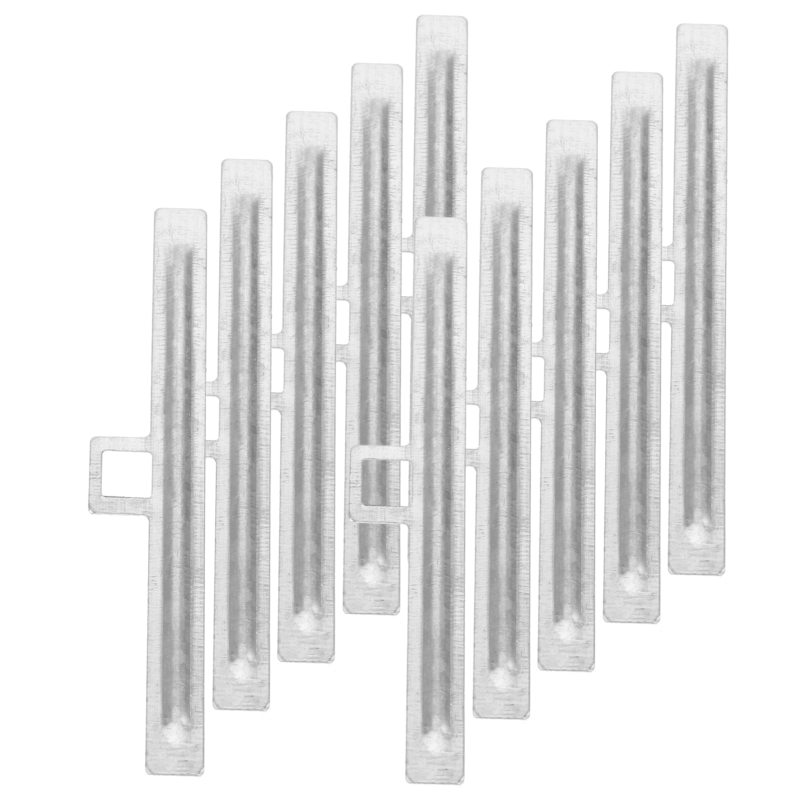 Raindrops Metal Silver Vertical Blind Repair Tabs for Window Blinds ...