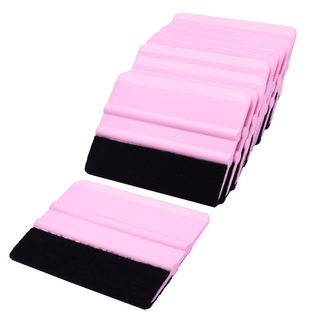 10pcs Vinyl Squeegee Applicator Car Sticker Carbon Film Install Felt ...