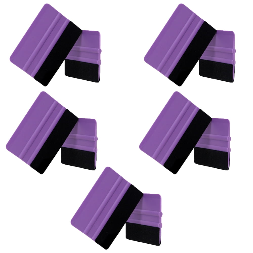 10pcs Vinyl Squeegee Applicator Car Sticker Carbon Film Install Felt ...