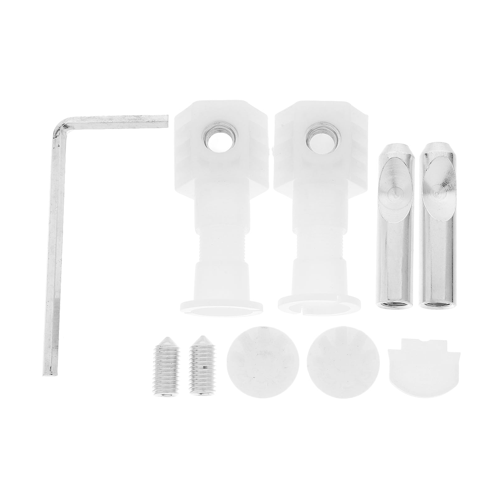 10pcs Wall Hung Toilet Fixing Bolts Kit Nylon Locking Back Connectors ...