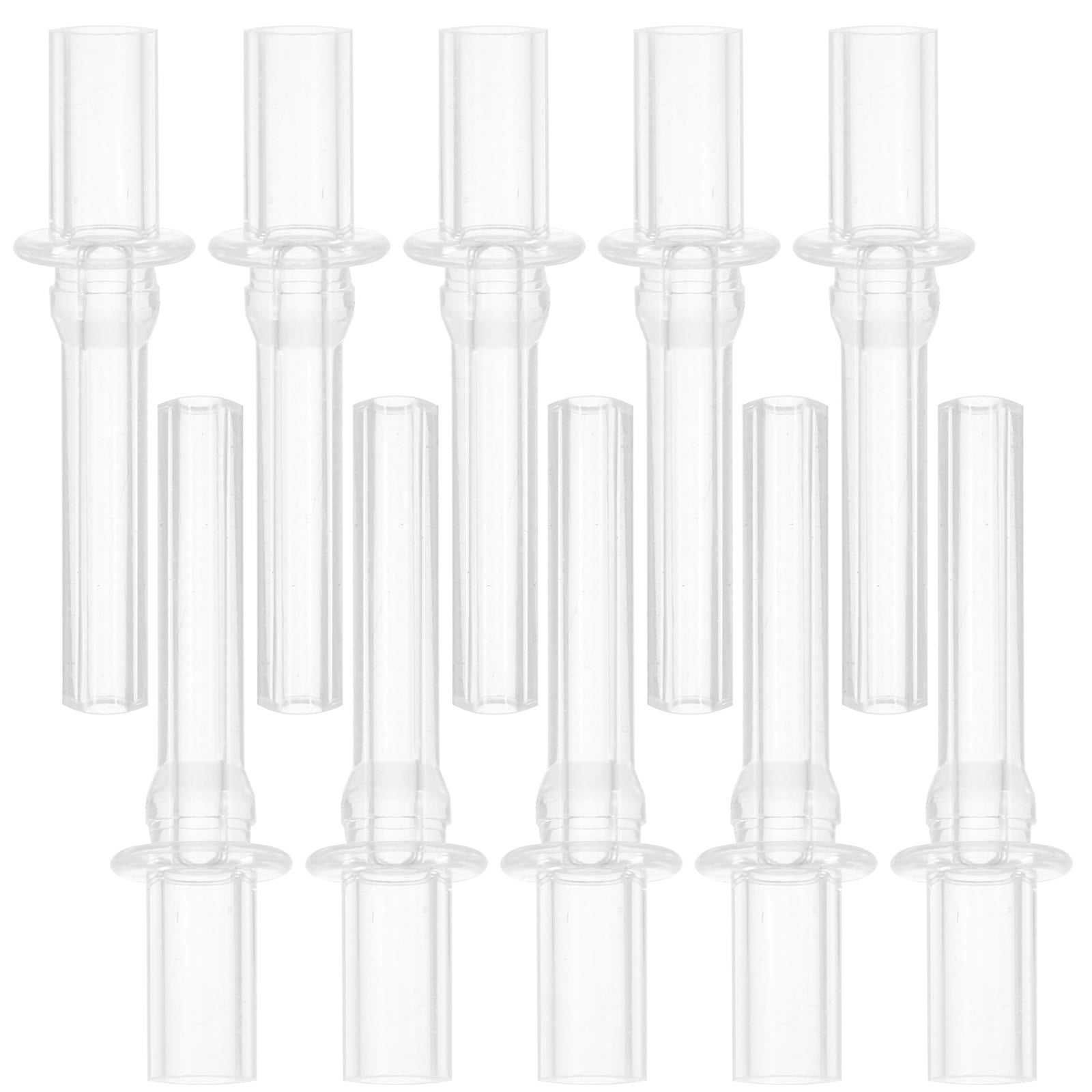 10pcs Water Bottle Straw Tips Silicone Bottle Straw Tips Straws ...