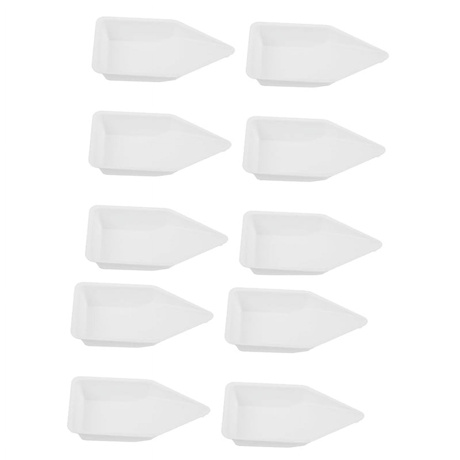 10pcs Weighing Boat Square Tray Small Containers Weighing Dish Weight ...