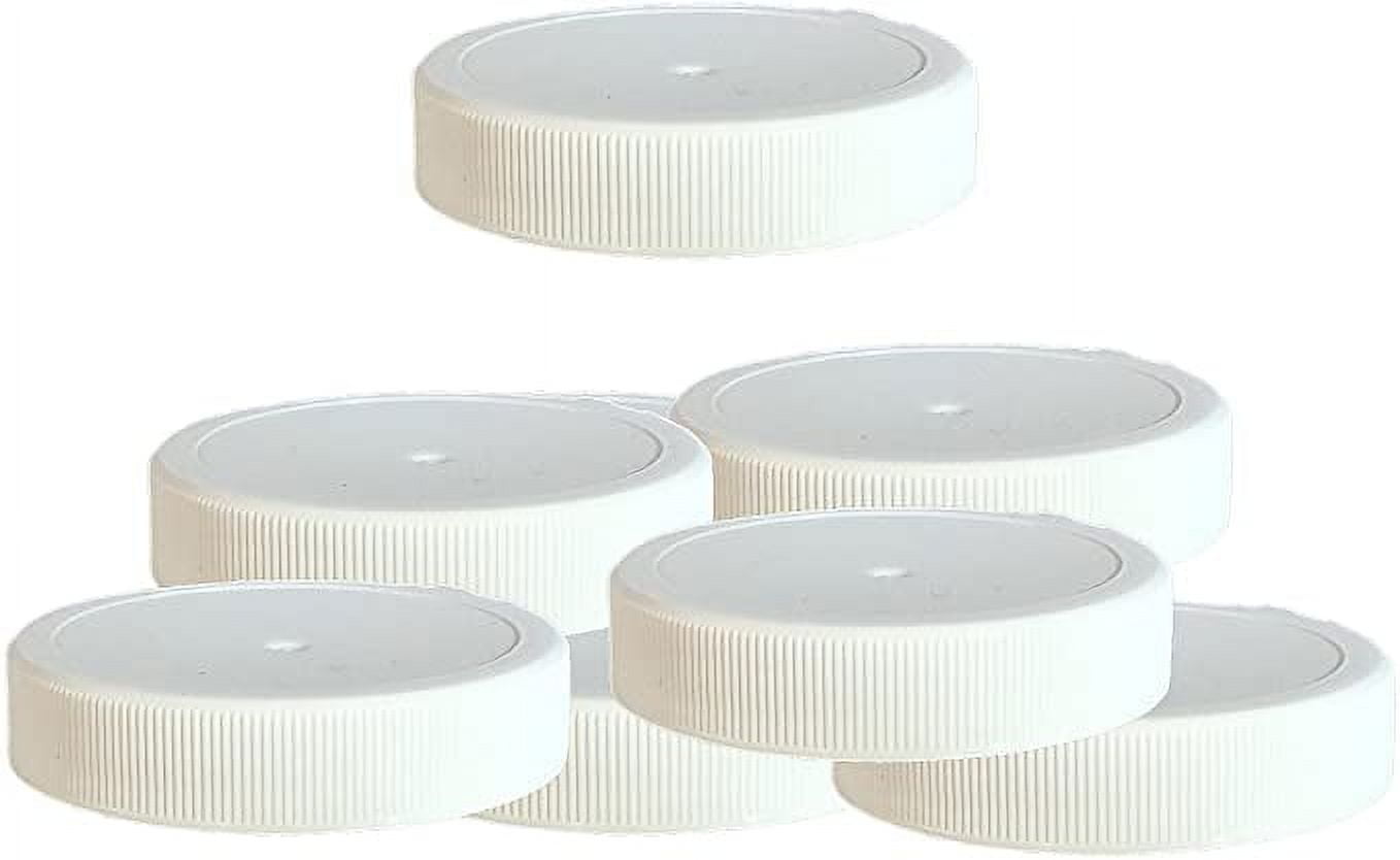 10pcs White Plastic Replacement Caps (48mm) - Walmart.com