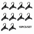 10pcs Widen Plastics Hanger Connection Hook Stackable Space Saving ...