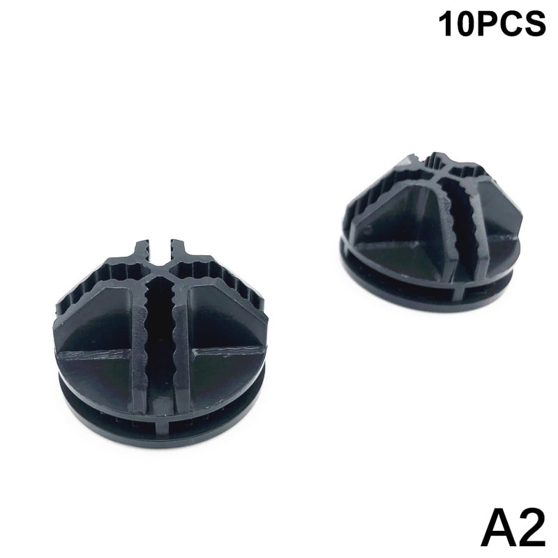 10pcs Wire Cube Plastic Connectors Wardrobe Snap Modular Organizer ...