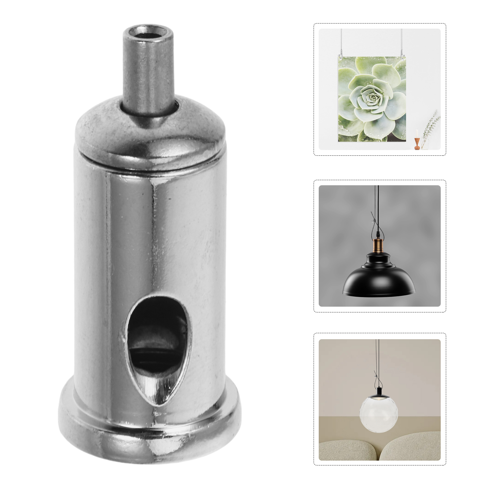 OUNONA OUNONA 10pcs Wire Rope Clamp Cable Clip Lighting Rope Fastener ...