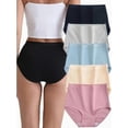 10pcs Women'S Fashion High-Waist Multi-Color Breathable Seamless Butt ...