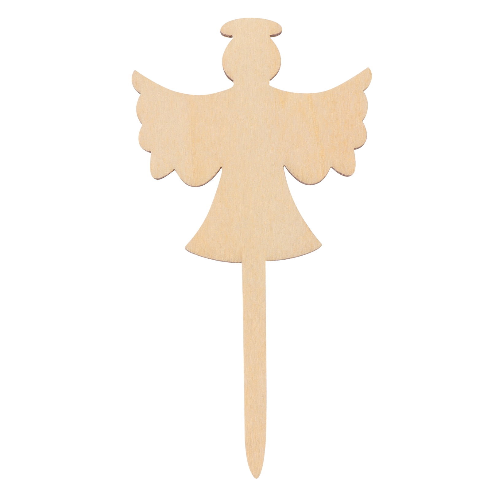 RENACLIPY Wooden Plant Labels Light Brown for Indoor and Outdoor Garden ...