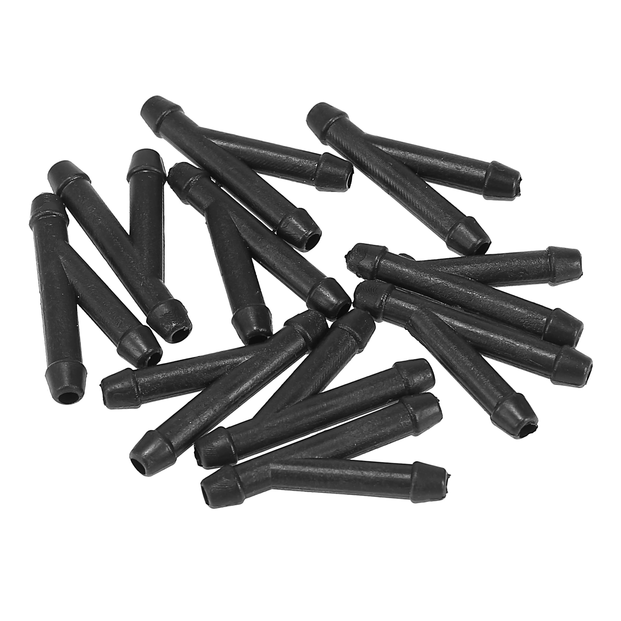 10pcs Y Shaped Plastic 3 Way Windshield Washer Hose Connector Tube Pipe ...