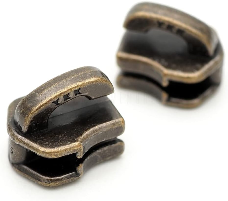 10pcs YKK Zipper Head Metal Slider Body Zipper Fastener (for Metal ...